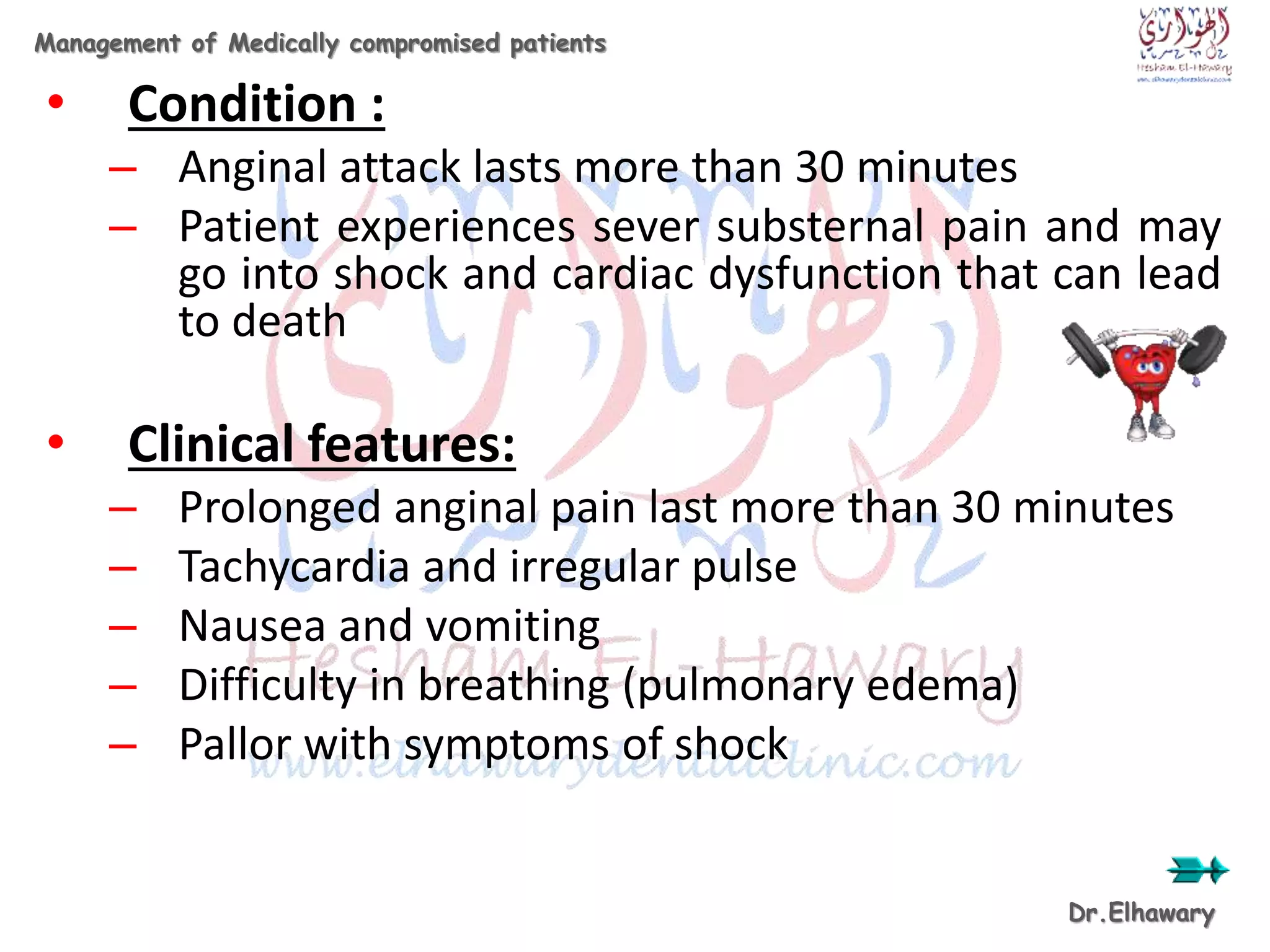 Management of medically compromised patients | PPTX