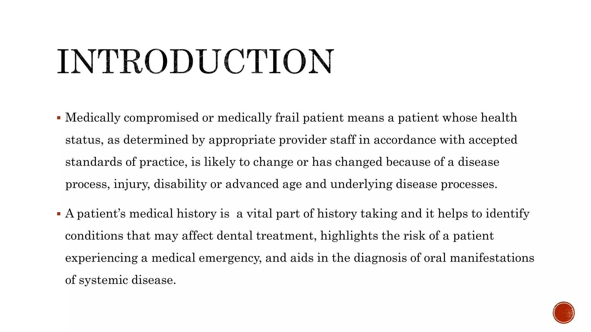 Management of medically compromised patients in oral surgery.pptx