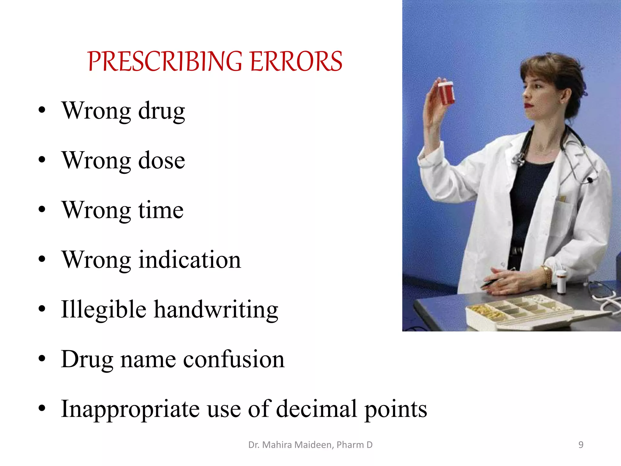 MEDICATION ERRORS | PPTX