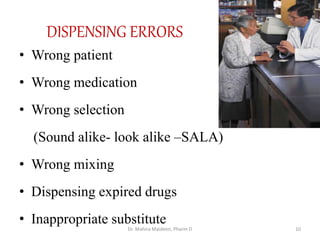 MEDICATION ERRORS | PPTX