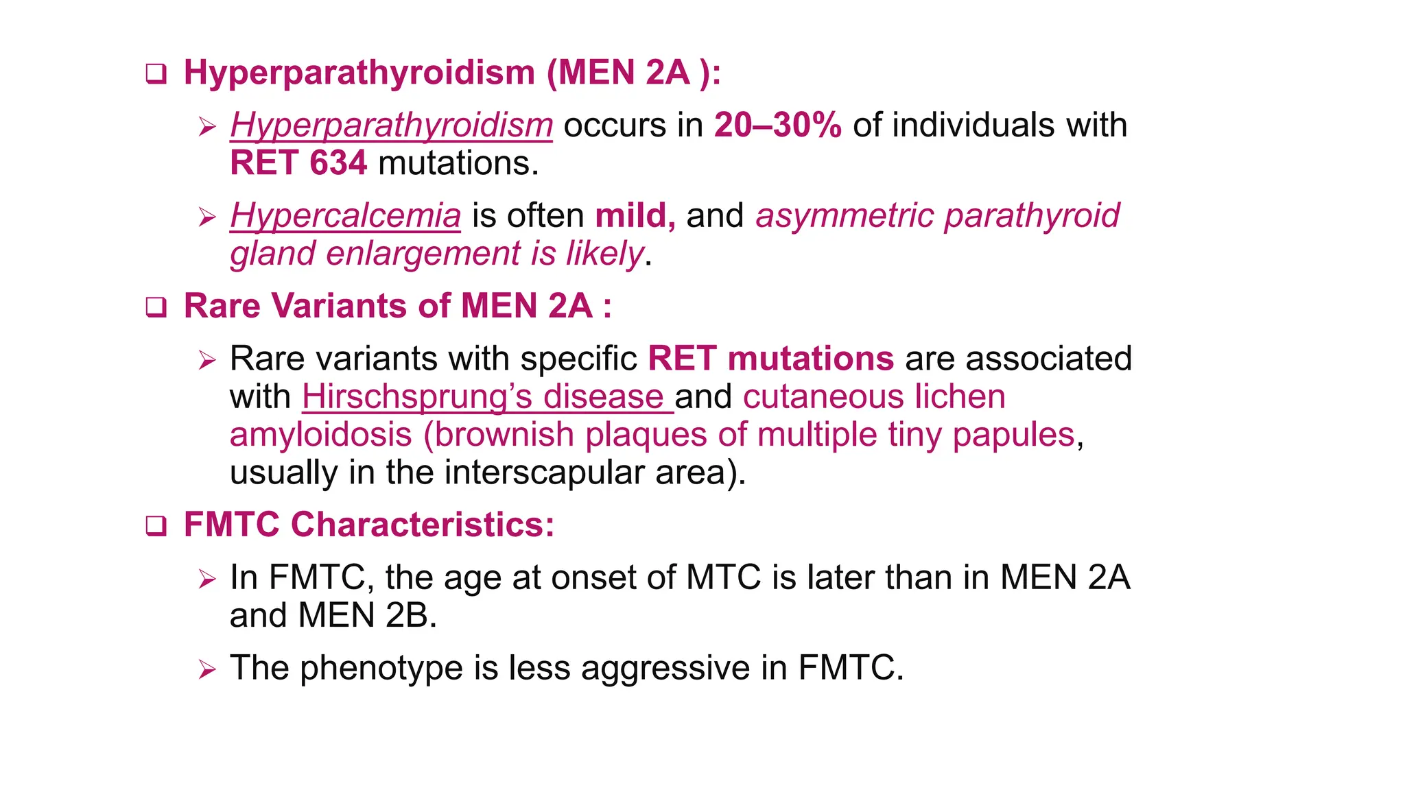 Management of Medullary Thyroid Cancer/anaplastic thyroid cancer ...