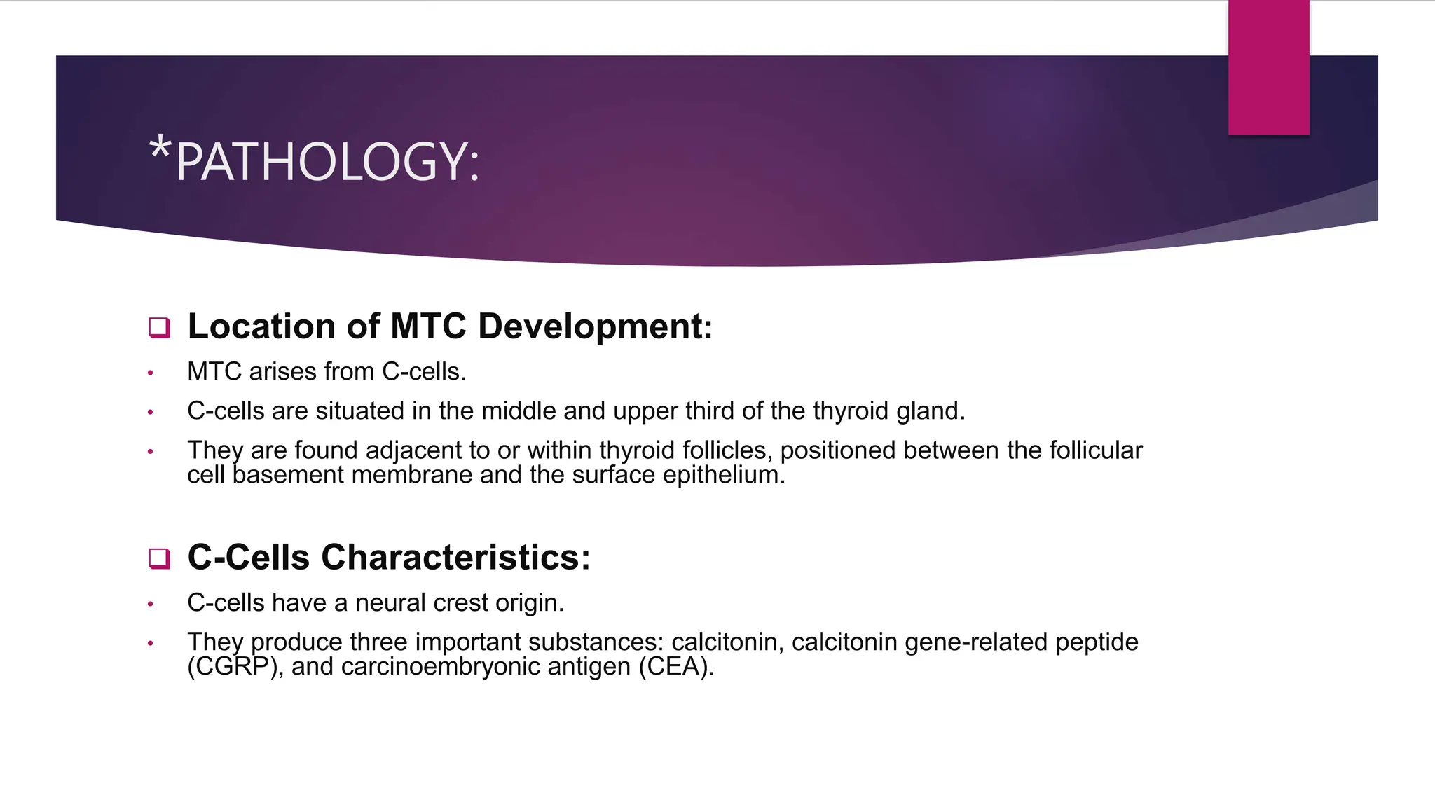 Management of Medullary Thyroid Cancer/anaplastic thyroid cancer ...