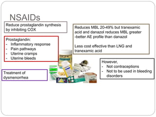 Management of menorrhagia | PPTX