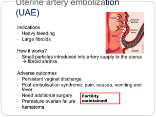 Management of menorrhagia | PPTX