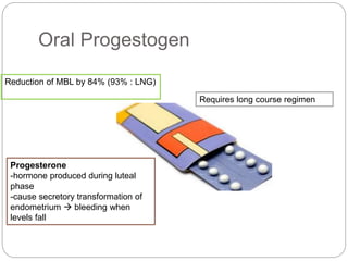 Management of menorrhagia | PPTX