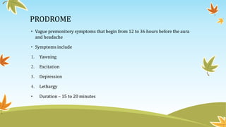 Management of migrine | PPTX