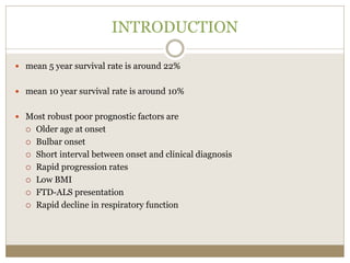 Management of motor neuron disease | PPTX