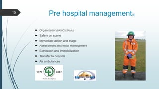 Management of multiple trauma | PPTX