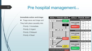 Management of multiple trauma | PPTX