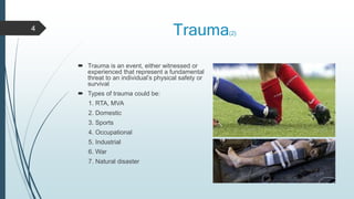 Management of multiple trauma | PPTX