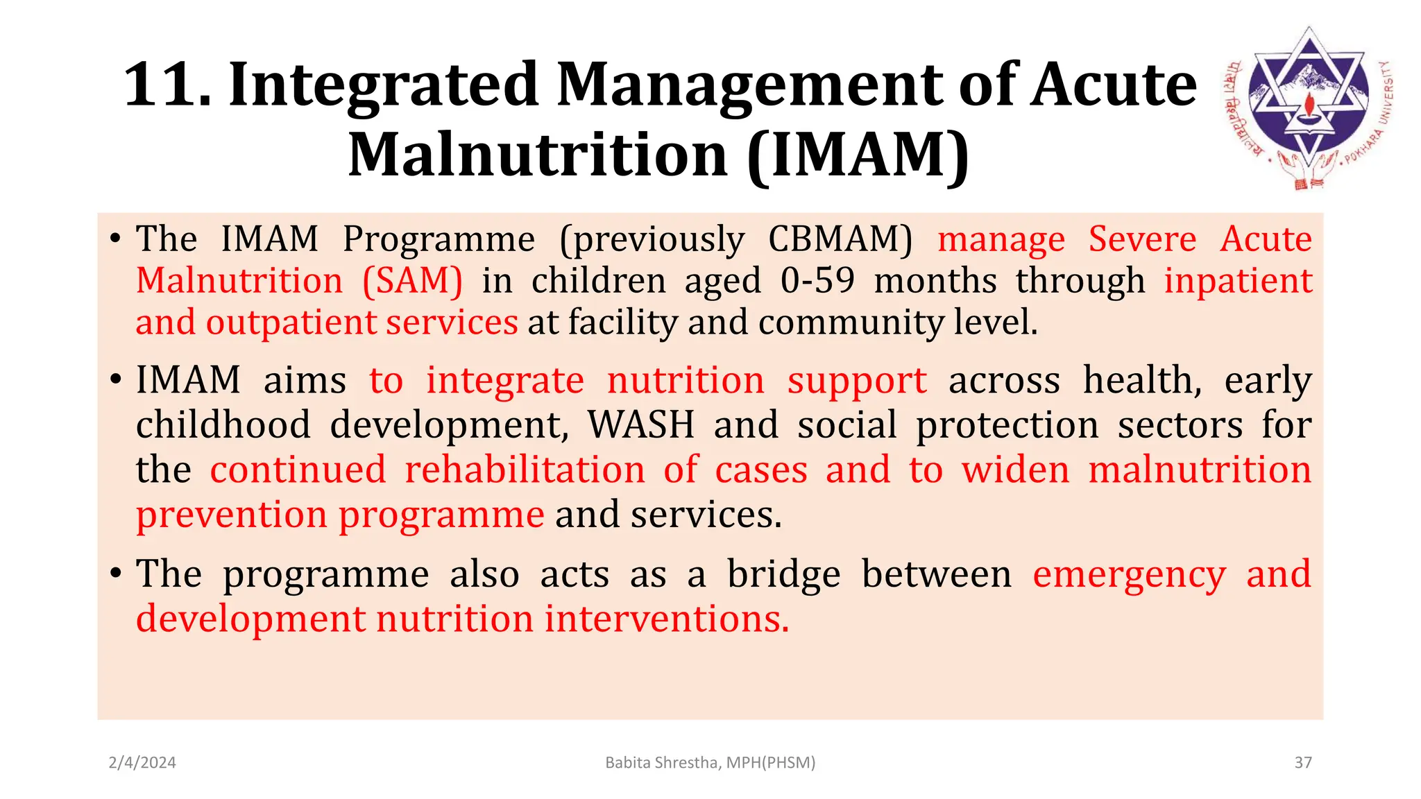 Management of National Nutrition Programme.pptx | Nutrition | Healthy ...