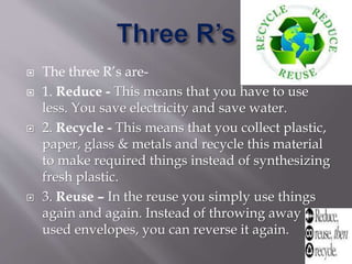 Management of natural resources | PPTX