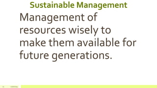 Class 10th Ch.16 Management of natural resources | PPTX