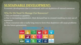 Management of natural resources | PPT