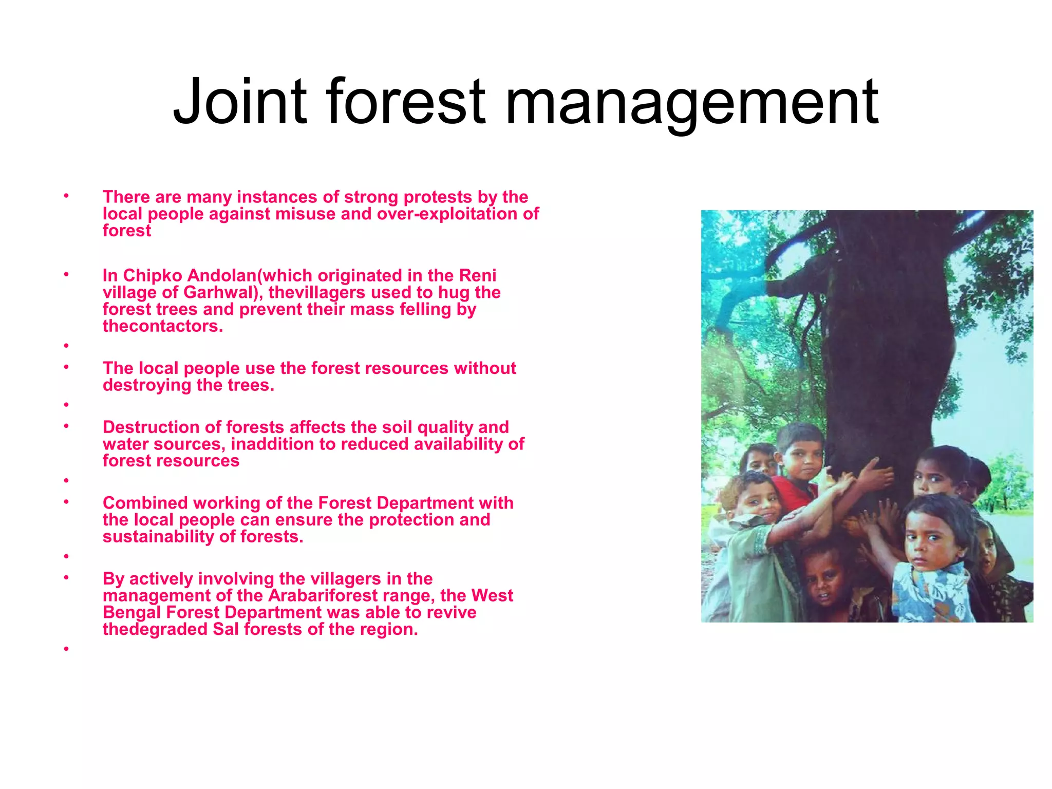 Management of natural resources ppt | PPT