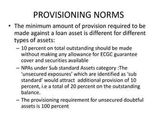 Management of non performing assets | PPTX