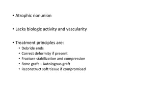 Management of Nonunion | PPTX