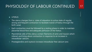 MANAGEMENT OF NORMAL LABOUR IN WOMEN IN HOSPITALS | PPTX