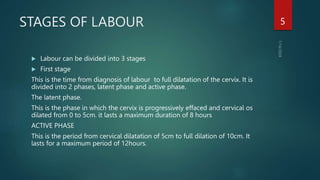 MANAGEMENT OF NORMAL LABOUR IN WOMEN IN HOSPITALS | PPT