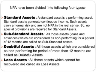 Management of NPA { KAMAL (MBA)(IFTM MORADABAD) | PPTX