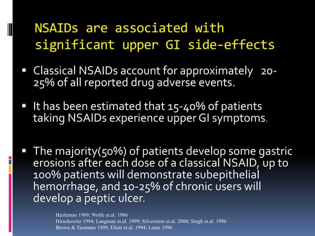 Management of NSAID gastropathy | PDF