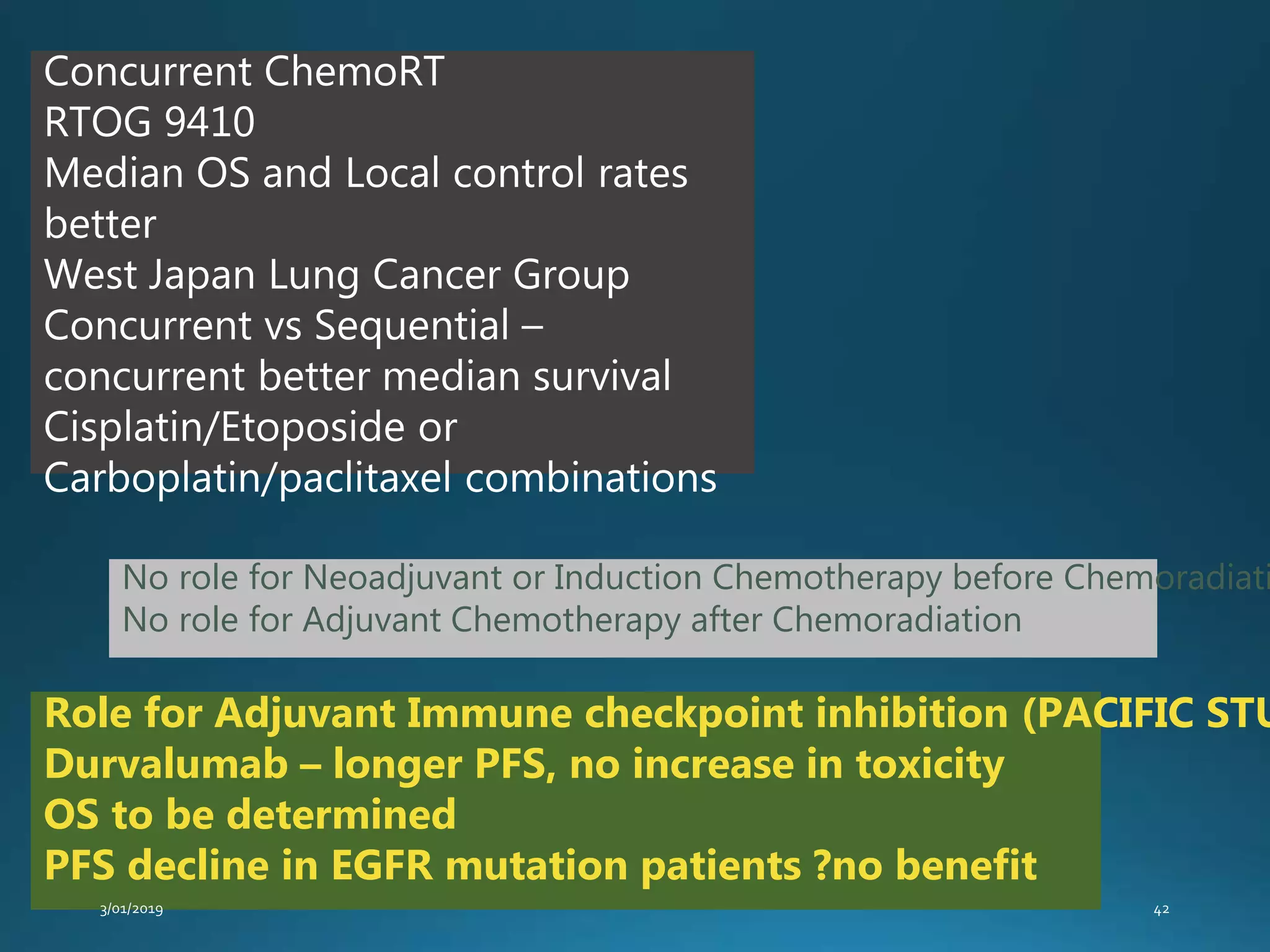 Management of Non Small Cell Lung Cancers | PPTX