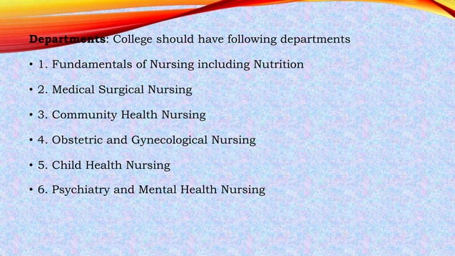 Management of nursing educational institutions | PPTX