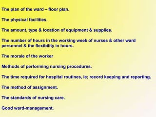 Management of nursing service | PPSX