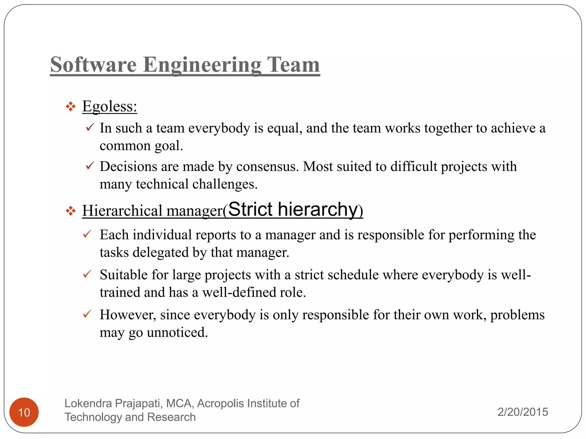 Management of object_oriented_project | PPTX