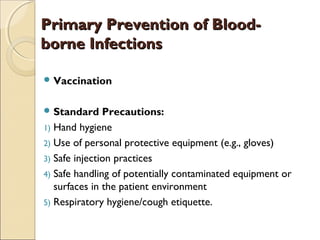 Management of occup exposures | PPT