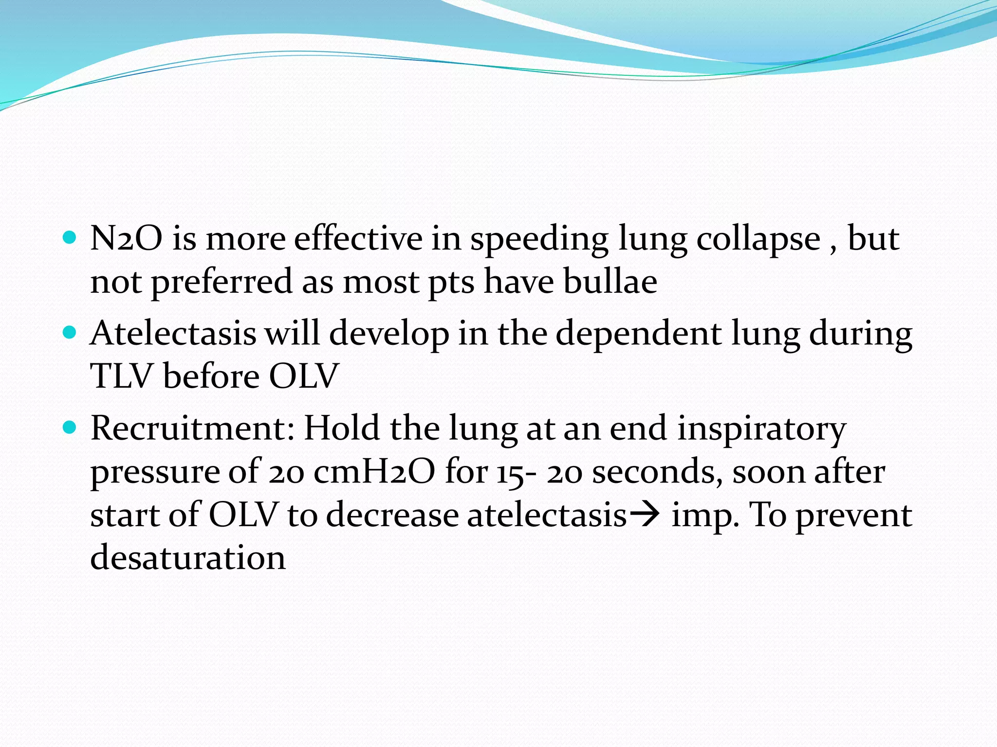 MANAGEMENT OF ONE LUNG VENTILATION.pptx