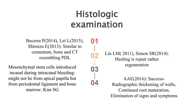 Management of open apex | PPT