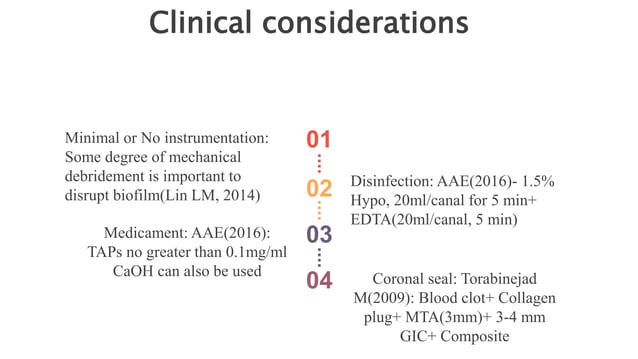 Management of open apex | PPT