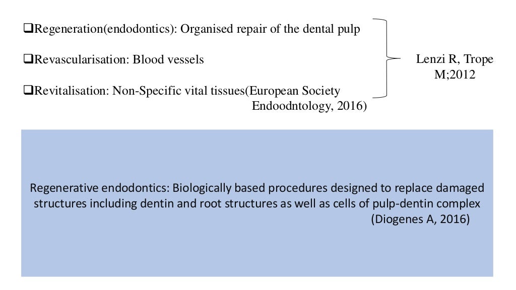 Management of open apex