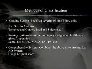 Management of open fracture true ppt | PPTX