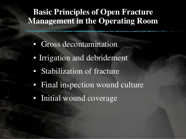 Open vs closed fracture - frosdbl