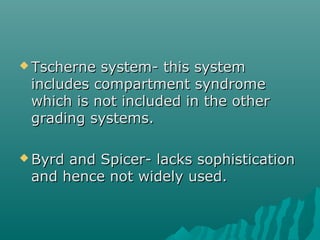 Management of open fractures | PPT