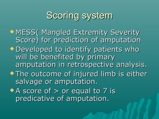 Management of open fractures | PPT