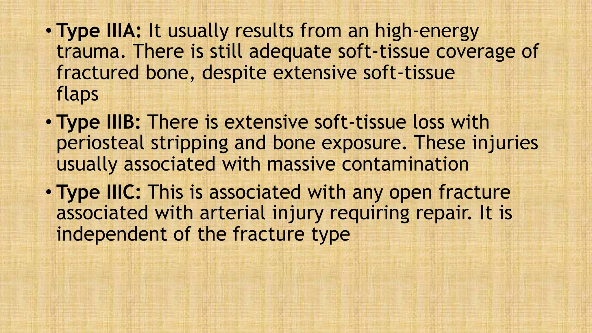 Management of open fractures | PPTX