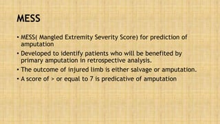 Management of open fractures | PPTX