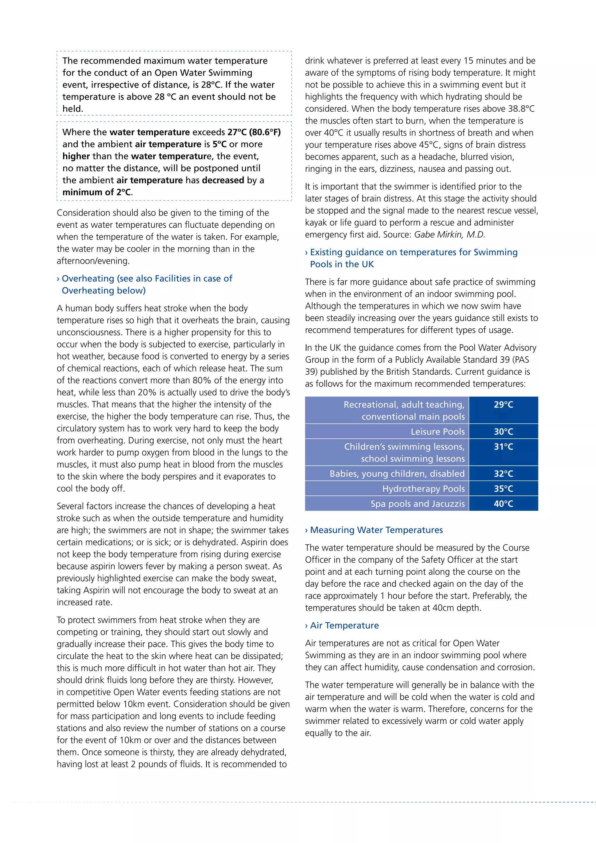 Management Of Open Water Swimming Events Final - From Pro Life Guards | PDF