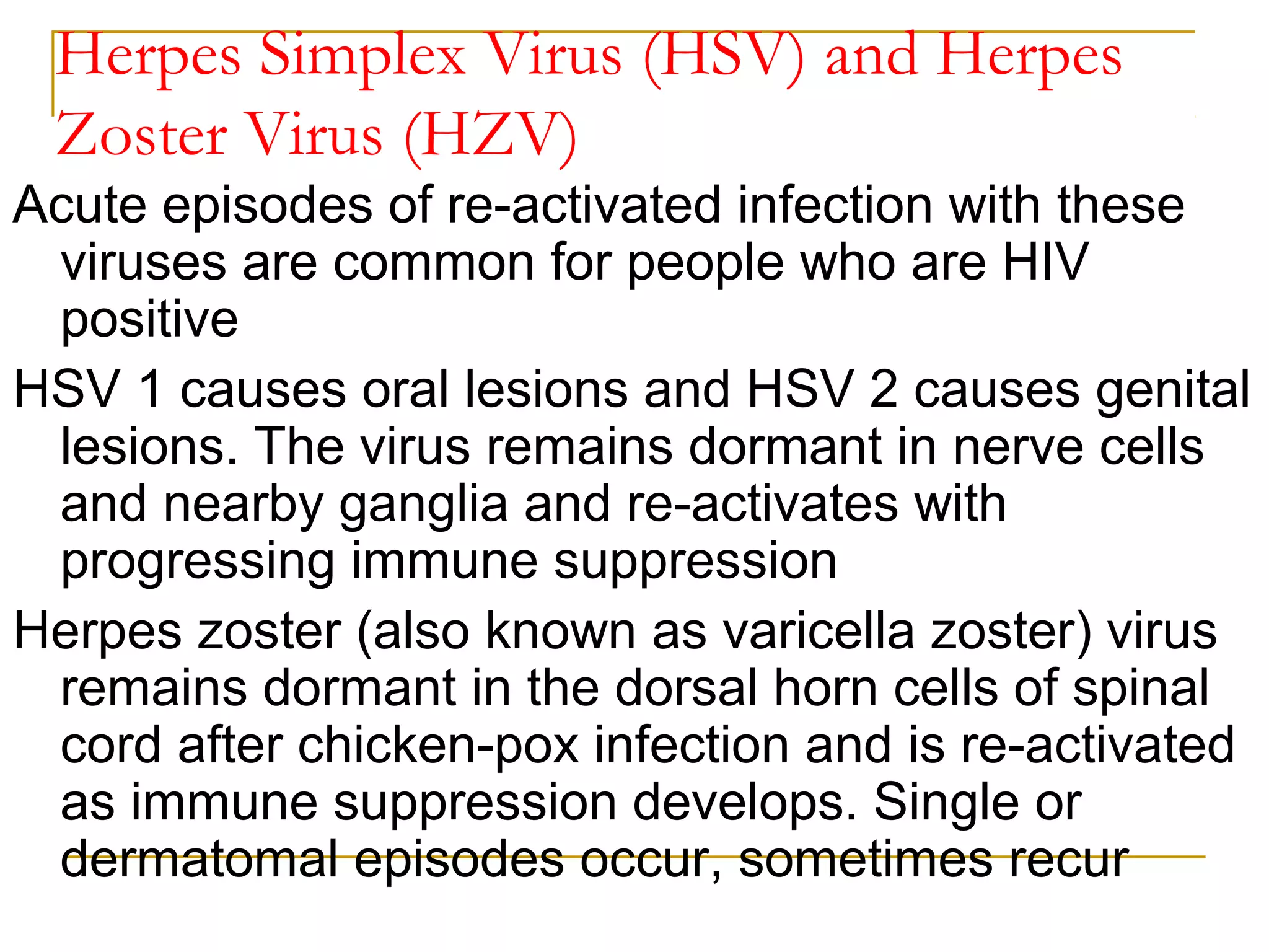 Management of opportunistic infections (o is) | PPT