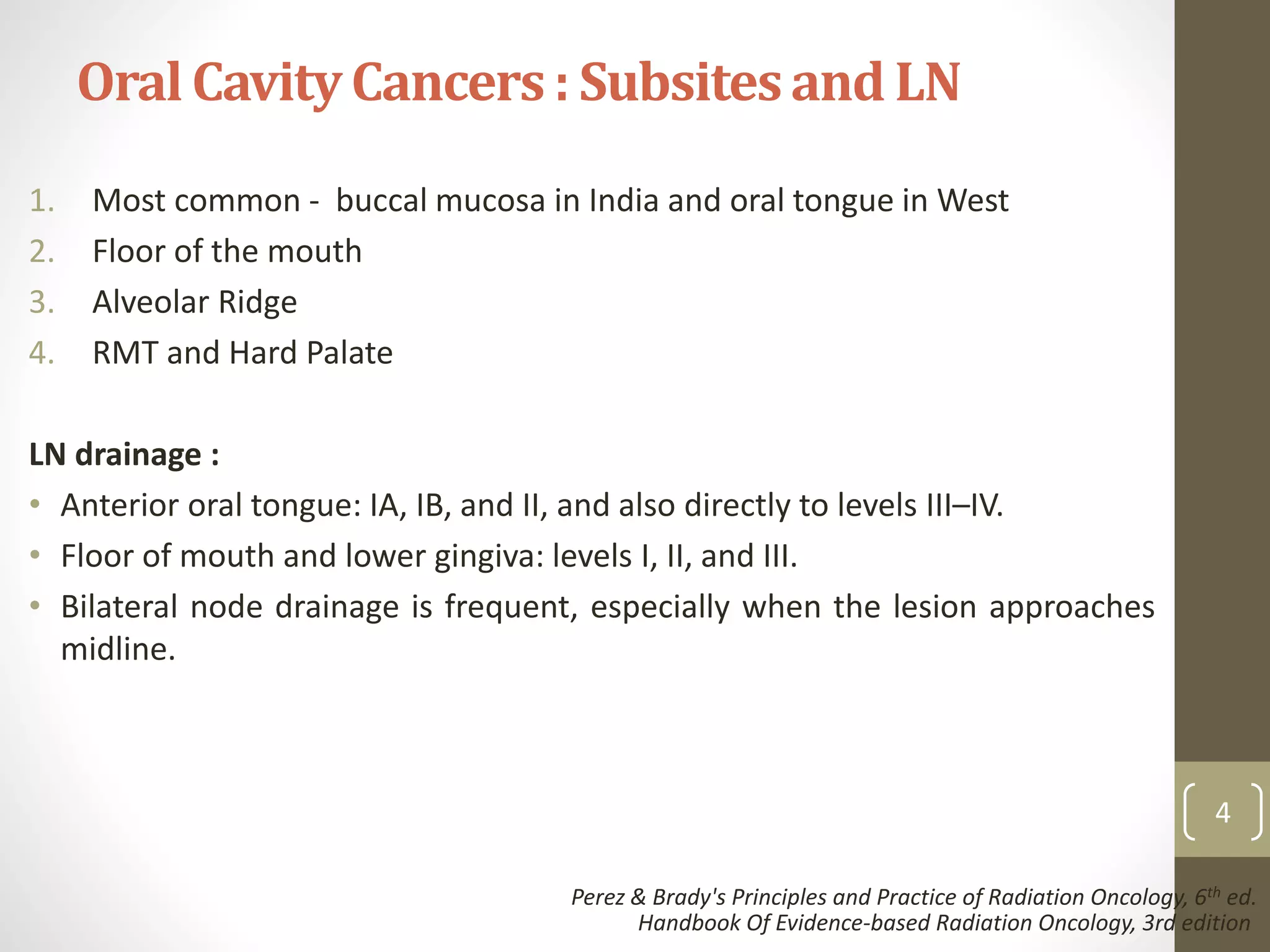 Management of oral cavity cancer 23072018 | PPTX