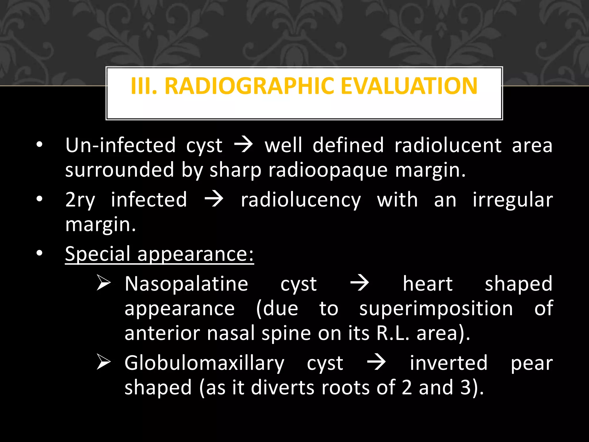 Management of oral cyst | PPTX