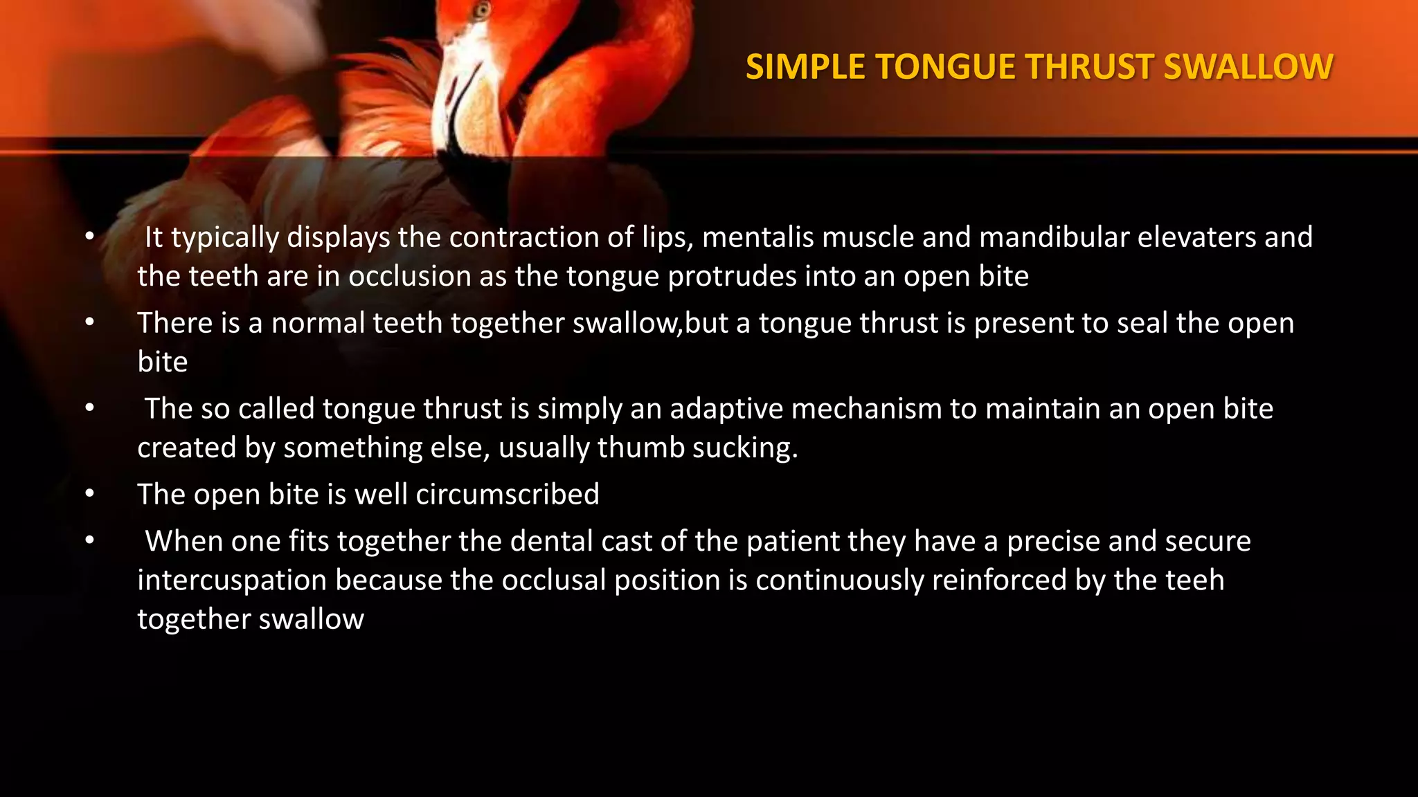 ORAL HABITS - DEFINITION, CLASSIFICATIONS, CLINICAL FEATURES AND ...