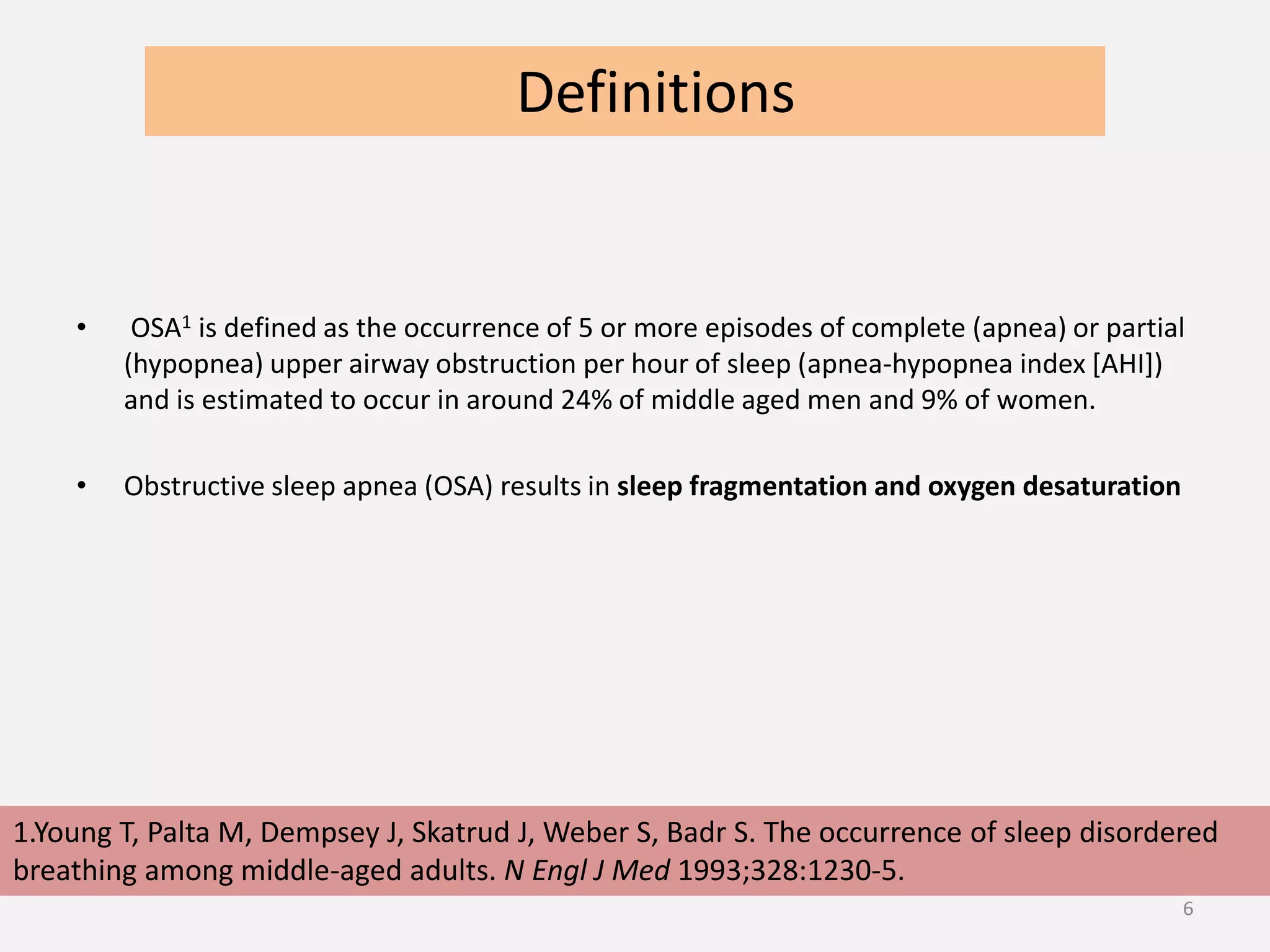 Management of obstructive sleep apnea | PPTX