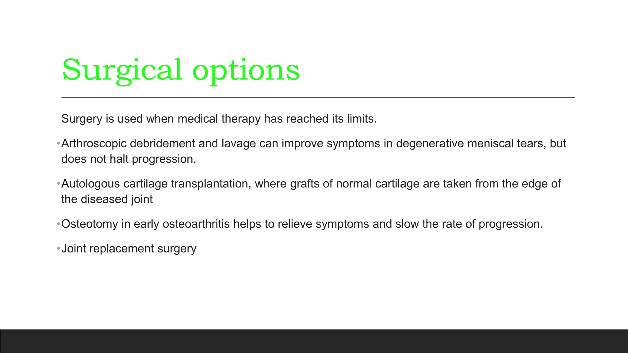 Management of Osteoarthritis of knee by High tibial.pptx