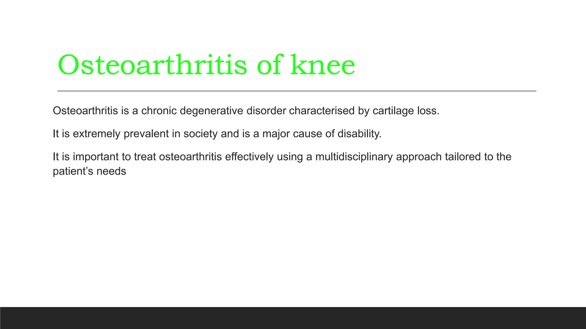 Management of Osteoarthritis of knee by High tibial.pptx