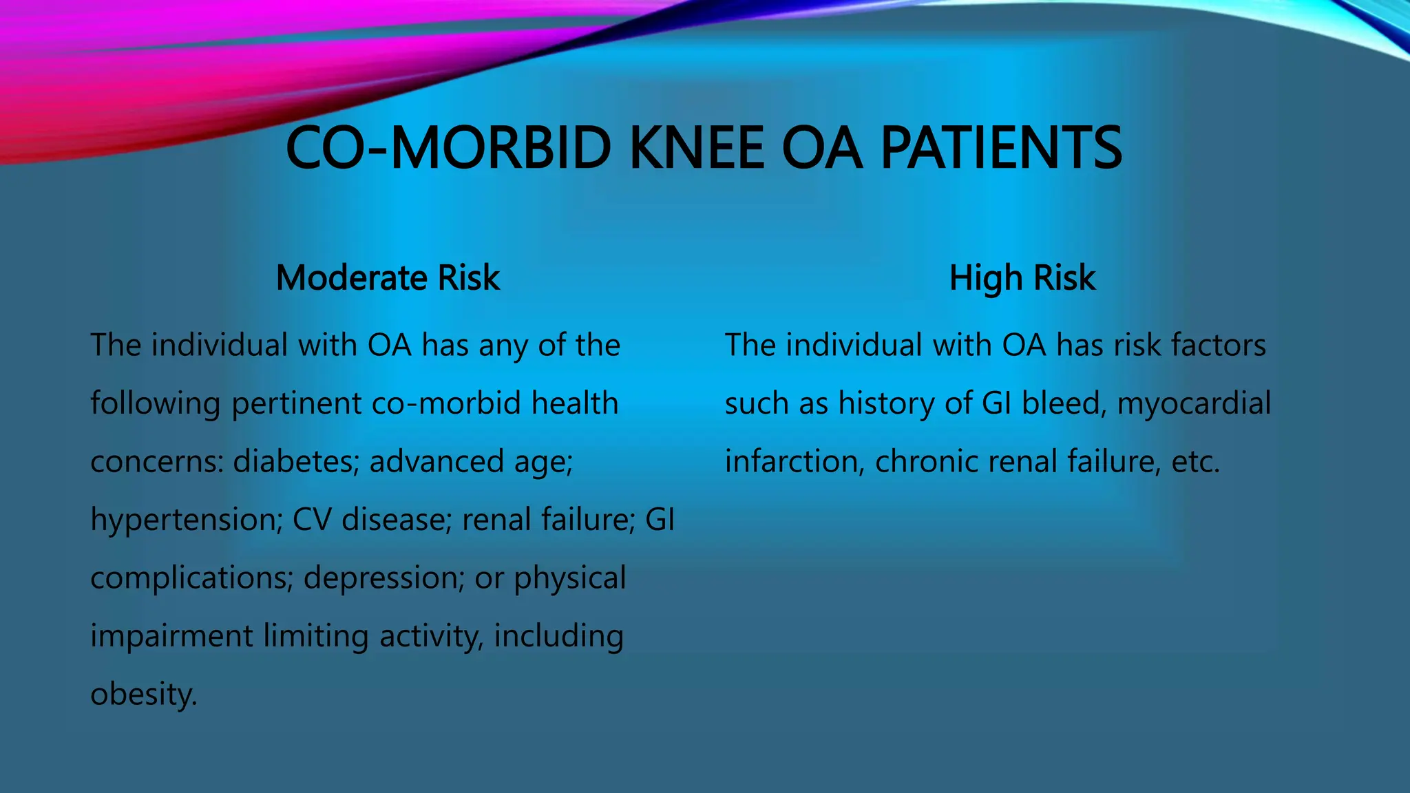 Management of Osteoarthritis of the Knee last.pptx