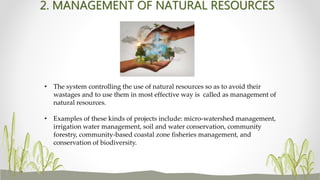 MANAGEMENT OF OUR NAURAL RESOURCES | PPT